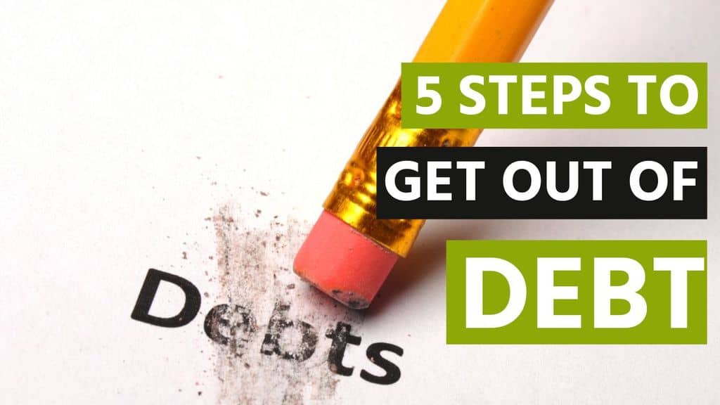 5 Steps to Getting Out of Debt Successfully - Kicking Debt